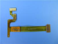 China Multilayer Flexible Printed Circuit 4-layer FPC on Polyimide With FR4 Stiffener and Immersion Gold for Digital Electroni for sale