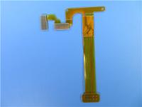 China Multilayer Flexible Printed Circuit 4-layer FPC on Polyimide With FR4 Stiffener and Immersion Gold for Digital Electroni for sale