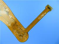 China 2-Layer Flexible Printed Circuit (FPC) Built on Polyimide With Immersion Gold and Stiffener for Sports Insole for sale