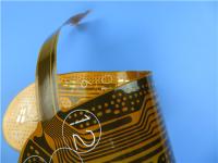 China 2-Layer Flexible Printed Circuit (FPC) Built on Polyimide With Immersion Gold and Stiffener for Sports Insole for sale