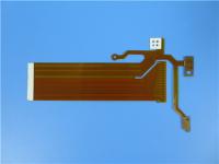 China 2 Layer Flexible Printed Circuit PCB (FPC) Built on Polyimide With FR4 Stiffener for Embedded Systems Programming for sale