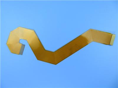 China 2 Layer Flexible Printed Circuit (FPC) Built on Polyimide With Stiffener for Door Access System for sale