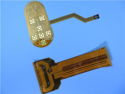 China Impedance Controlled FPC Board Made On Polyimide With Immersion Gold for sale