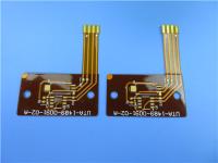 China Single Sided Flexible Printed Circuit (FPC) Built On Polyimide With Immersion Gold for sale