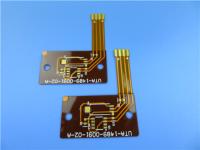 China Single Sided Flexible Printed Circuit (FPC) Built On Polyimide With Immersion Gold for sale