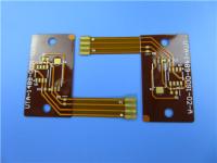 China Single Sided Flexible Printed Circuit (FPC) Built On Polyimide With Immersion Gold for sale