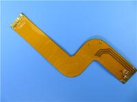 China Multilayer Flexible PCBs Polyimide PCBs at 0.25mm Thick With Immersion Gold for sale