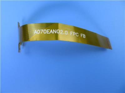 China Double access flexible PCBs 2 Layer PCB Board Manufacturing Immersion Gold Polyimide PCBs for sale