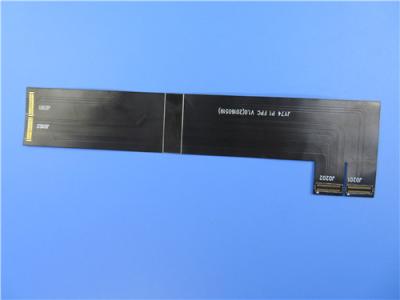 China Double Layer Flexible PCB With Black Solder Mask for sale
