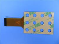 China Flexible PCB Circuit Board With 3M Tape for Keypad for sale