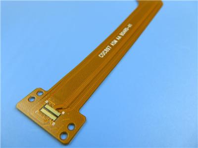 China Multilayer FPC 4 Layer Flexible PCB with 0.25mm Thick Immersion Gold for sale