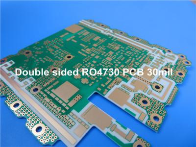China RO4730G3 30mil 0.762mm High Frequency PCB for Wireless Telecommunications Antennas for sale