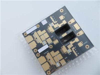 China F4B High Frequency PCB Built on 2oz Copper 1.6mm PTFE With Immersion Gold for Power Dividers for sale