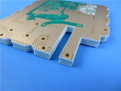 China Rogers TMM10i Microwave Printed Circuit Board 15mil 25mil 50mil 75mil TMM10i RF PCB with Immersion Gold for sale