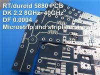 China RT/Duroid 5880 31mil 0.787mm Rogers High Frequency PCB for Point to Point Digital Radio Antennas for sale