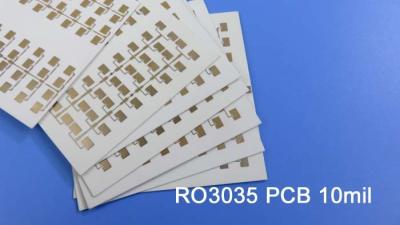 China Rogers RO3035 High Frequency PCB 2-Layer Rogers 3035 10mil Cirucit Board DK3.5 DF 0.0015 Microwave PCB for sale