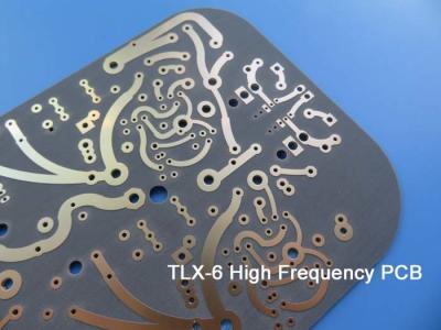 China Taconic TLX-6 High Frequency Printed Circuit Board 62mil 1.575mm TLX-6 RF PCB With Immersion Gold for sale