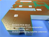 China Hybrid High Frequency Multilayer PCB 6-Layer Hybrid PCB Made On 12mil 0.305mm RO4003C and FR-4 for sale