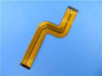 China Multilayer Flexible PCBs be freely bent, wound, folded Polyimide PCBs at 0.25mm Thick With Immersion Gold for sale