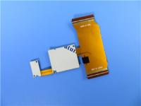 China Single Sided Adhesive Transparent Flexible Copper Clad Laminate With Immersion Gold for GPRS Router for sale