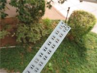 China 1.4 Meter Long MCPCB Built on 1.0mm Aluminum Core With HASL Lead Free for power LED lighting for sale