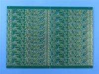 China High-Tg PCB Built on TU-768 With 1.2mm Thick Coating Immersion Gold and Green Solder Mask for Industrial Servers for sale
