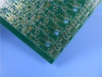 China High-Tg PCB Built on TU-768 With 1.2mm Thick Coating Immersion Gold and Green Solder Mask for Industrial Servers for sale