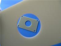 China PCB Spacer FR-4 Spacer Block Space Bar On 1.5mm FR4 with Drill Holes for sale