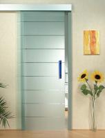 China Interior Door Silkscreen Printing Tempered Clear Glass , Decorative Tempered Glass for sale