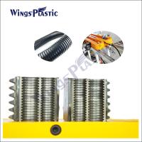 China Plastic single wall corrugated pipe production line for sale