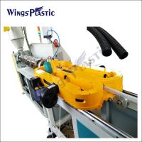 China Plastic corrugated pipe threaded pipe making machine for sale