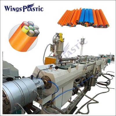 China Cod Multi-Channel Cable Bundle Pipe Extrusion Line / Extruder Machine / Extrusion Equipment for sale