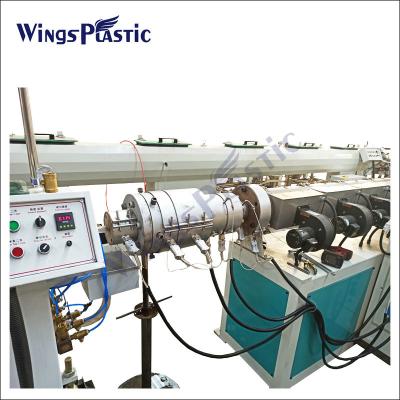 China Plastic Pipe Extruder Machine For High - Density Polyethylene HDPE Pipe for sale