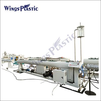 China SJ65 20 -110mm HDPE PE Pipe Single Screw Extruder Machine for sale