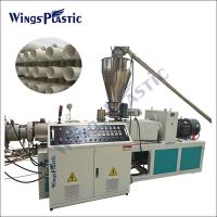 China PVC Water Drainage Pipe Extruder Machine / PVC Pipe Twin Screw Extruder with PVC Powder for sale