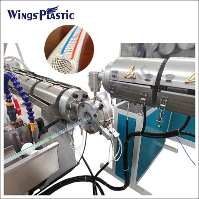 China PVC Fiber Reinforced Hose Machine, PVC Braided Hose Production Line for sale