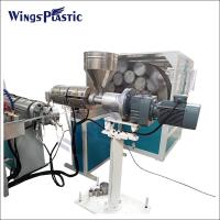 China Plastic PVC Garden Hose Manufacturing Machine / PVC Fiber Braided Pipe Production Line for sale