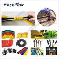 China PE PP Hose Protector Making Machine / Spiral Sheath Tube Production Line for sale