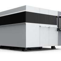 China Enclosed Cnc Fiber Laser Cutting Machine Metal Material For Cut SS MS for sale