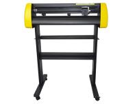 China CE Yellow 4M 630mm Vinyl Sticker Printer And Cutter for sale
