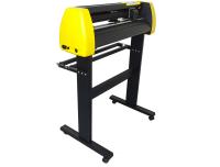 China CE Yellow 4M 630mm Vinyl Sticker Printer And Cutter for sale