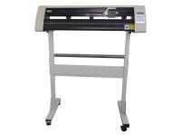China Grey Stepper Motor 630mm 25 Inch Stickering Cutting Machine for sale