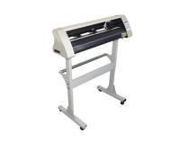 China Grey Stepper Motor 630mm 25 Inch Stickering Cutting Machine for sale