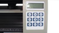 China Grey Stepper Motor 630mm 25 Inch Stickering Cutting Machine for sale