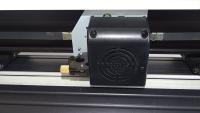 China Grey Stepper Motor 630mm 25 Inch Stickering Cutting Machine for sale