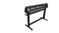 China Dark Grey 54 Inch 1350mm Manual Contour Vinyl Cutter Machine for sale