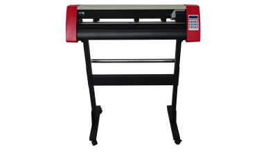 China Iron Stand Stepper Motor 720mm 28 Inch Vinyl Plotter Machine for sale
