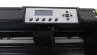 China 25 Inch Green Al Stand 630mm Vinyl Sticker Plotter Machine for sale
