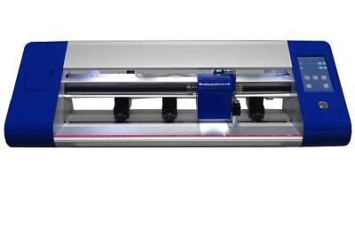 China Blue 450mm Auto Contour 18 Inch Mini Vinyl Cutting Plotter for sale