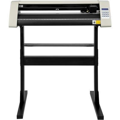 China Grey Abs Carriage Graph 28 Inch Vinyl Cutter With Step Motor for sale